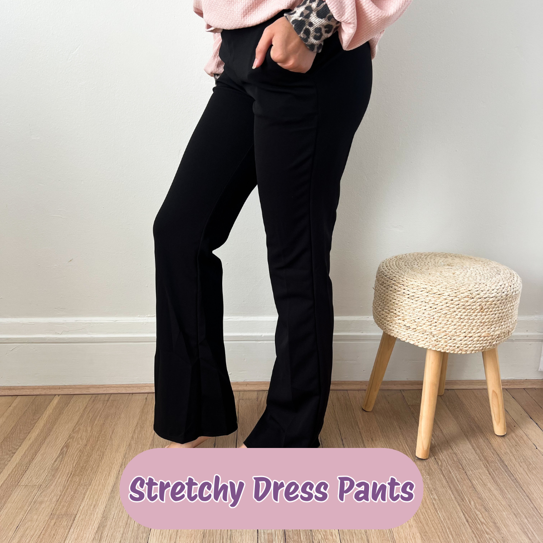 Stretchy Dress Pants for Women | Comfortable Work & Everyday Pants S ...